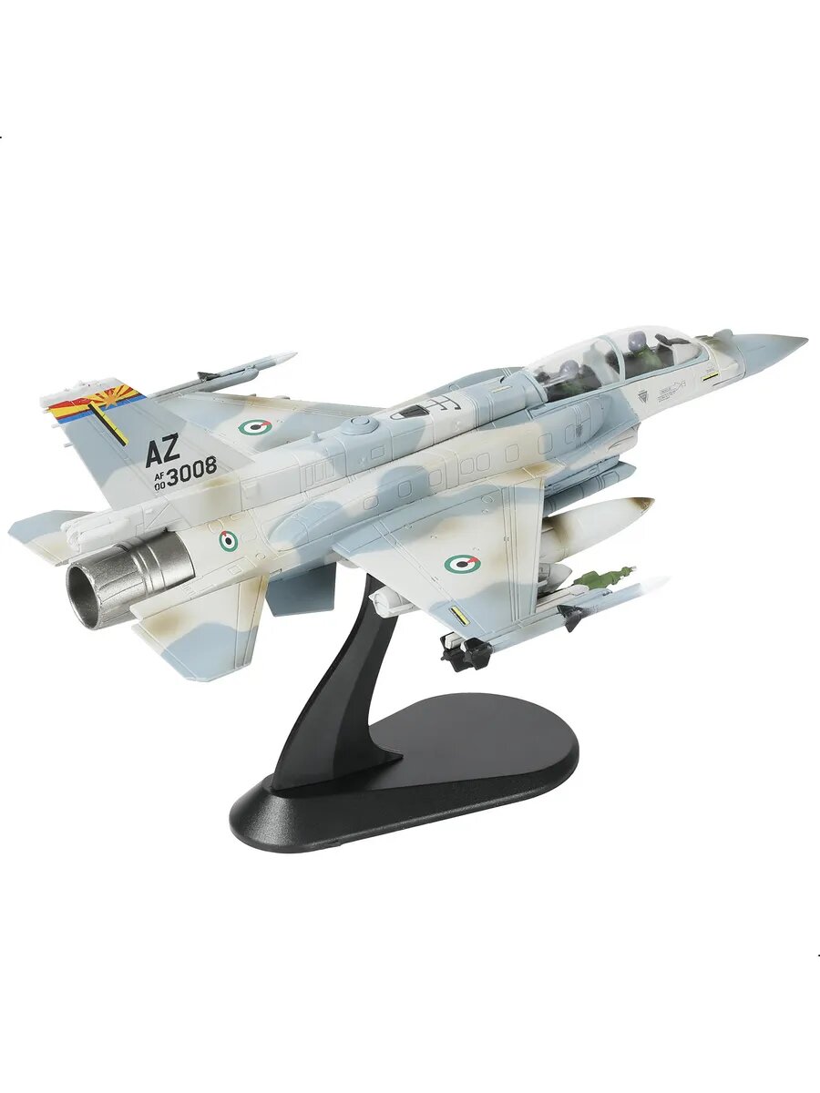 Модель F-16F Block 60 ОАЭ старая версия 1/72 металл