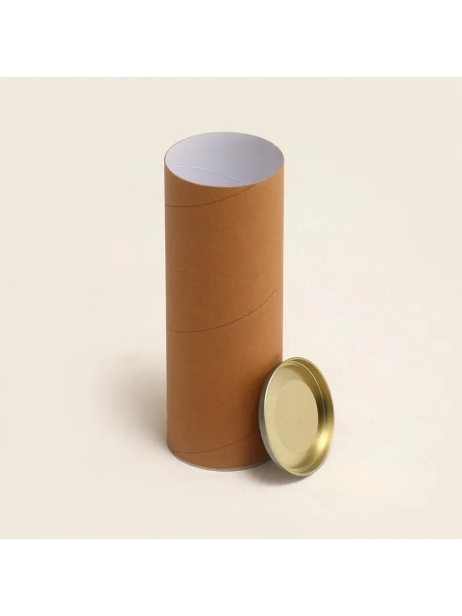 Картонный тубус для хранения и подарков