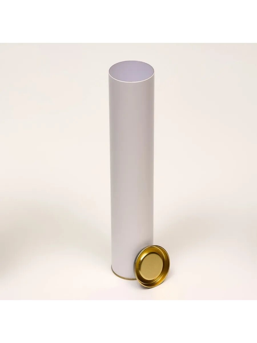 Картонный тубус для хранения и подарков