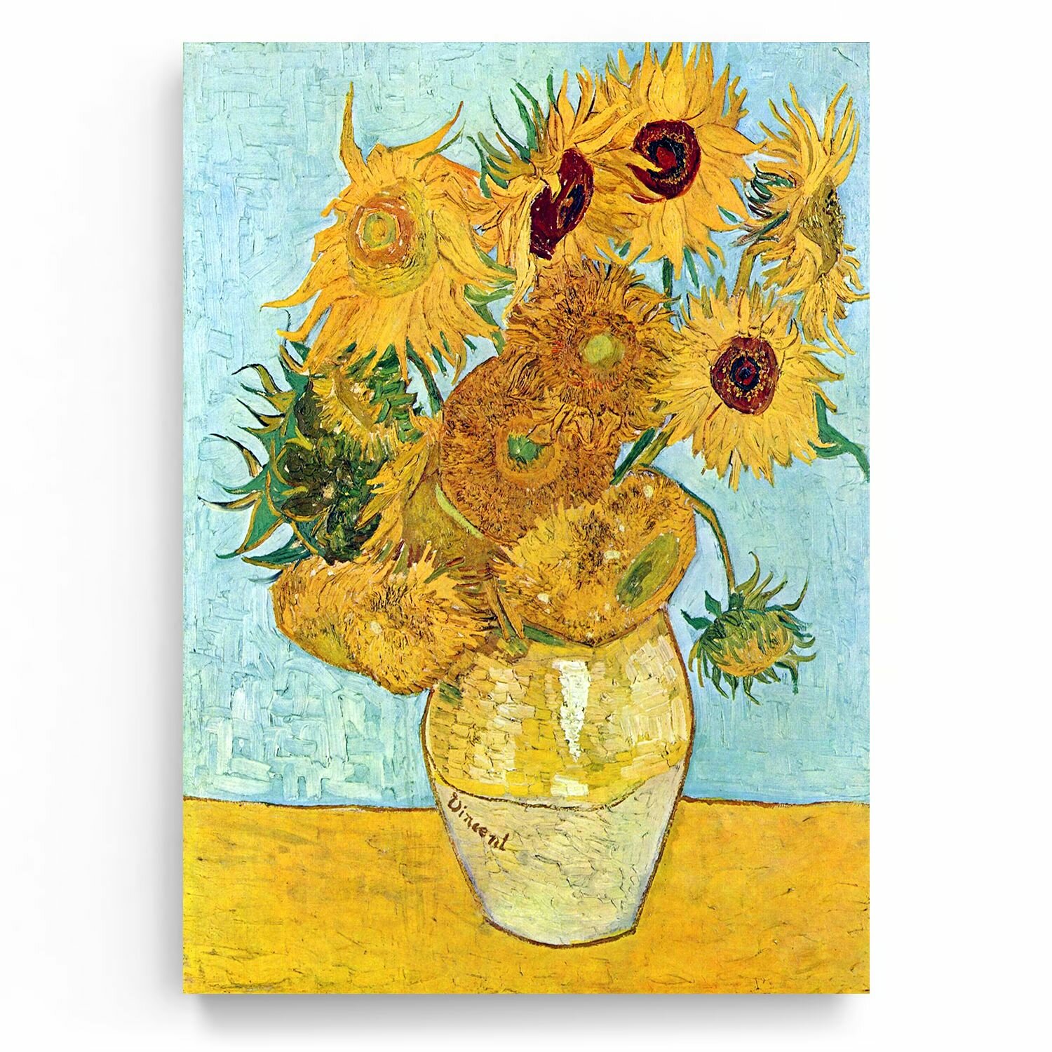Винсент ВАН ГОГ / "Подсолнухи", Репродукция картин, 40х60 см.