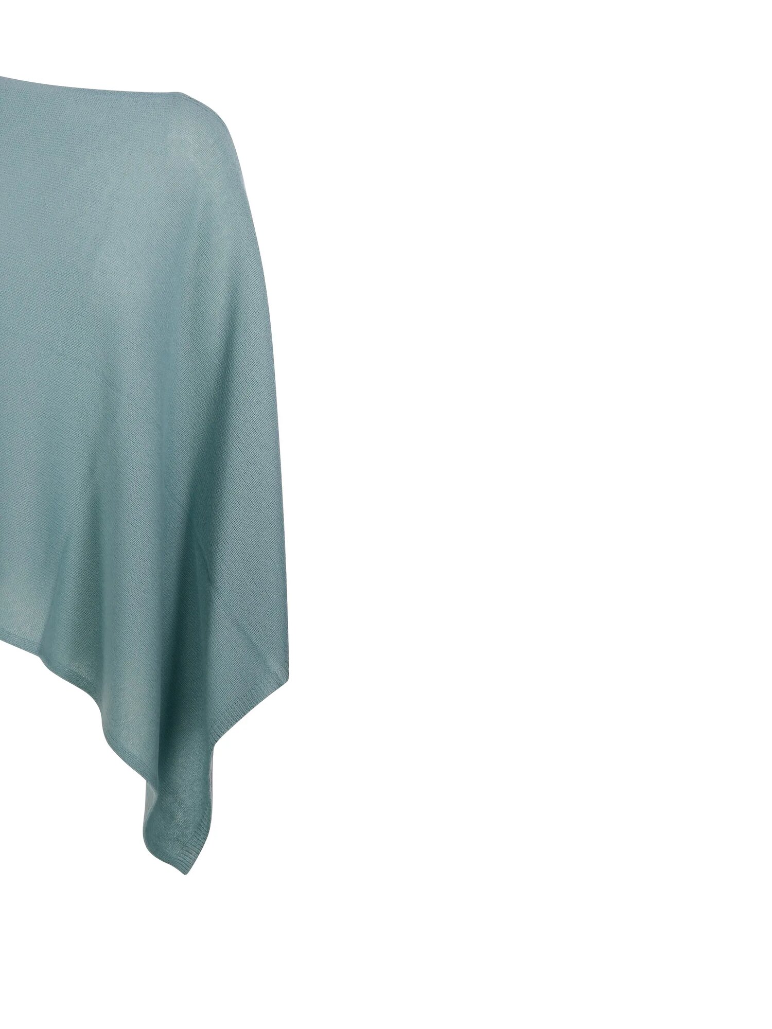 Накидка BE YOU Asymmetric poncho, размер OneSize, синий — фото 1