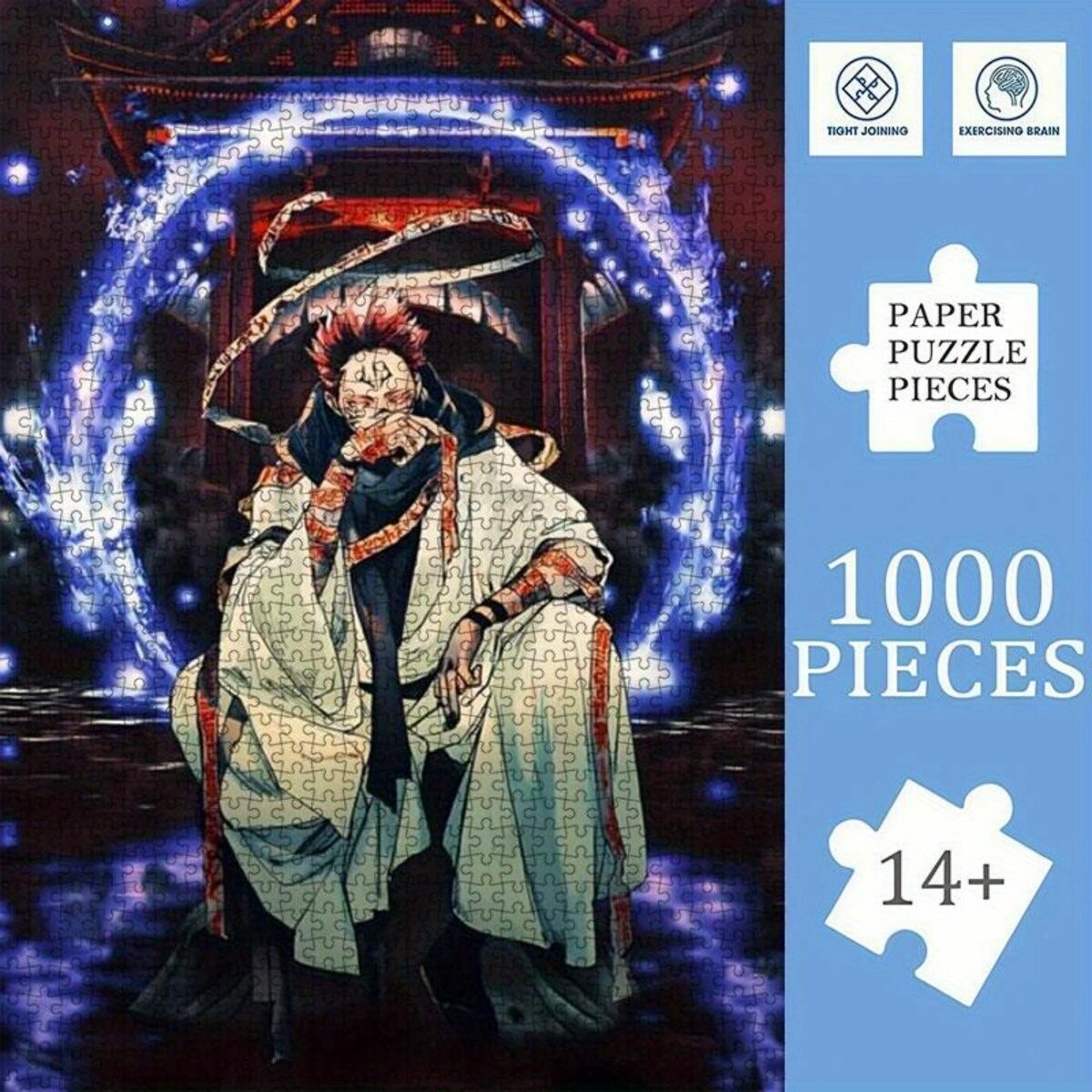 Пазлы для взрослых 1000 элементов, 50х70см, подарочный набор/"Аниме"
