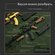 Сборная модель оружия AK-47 1:3 Black и Gold из металла, 13 деталей для сборки