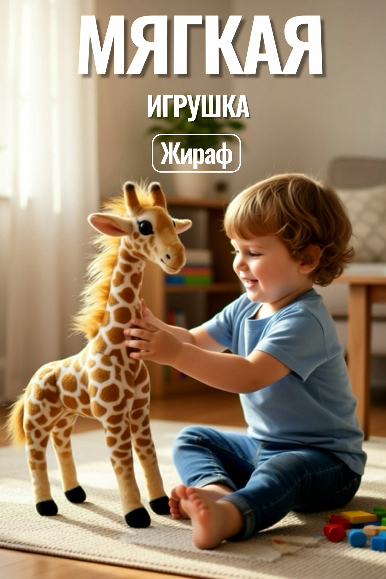 Мягкая игрушка Жираф