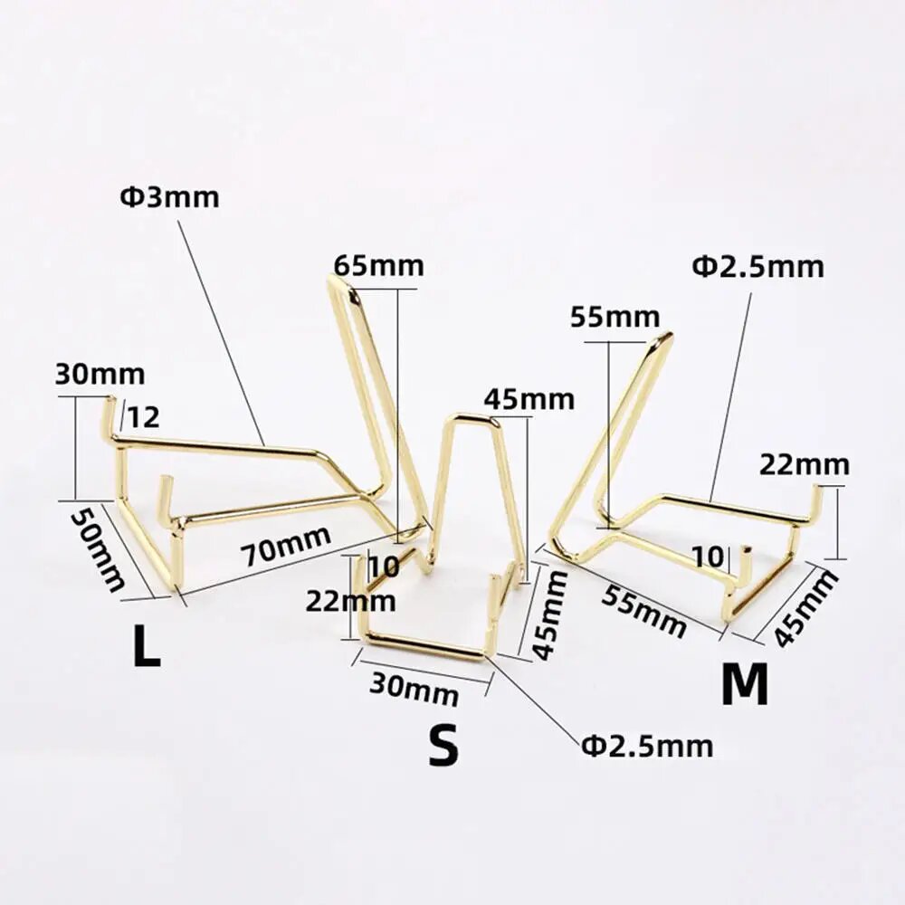 Металлическая подставка для поделок GoldB-L