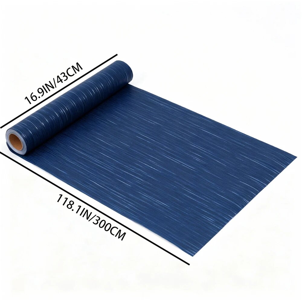 1 рулон синей полосатой подарочной упаковочной бумаги, подарочная упаковка ко Дню святого Валентина, матовая крафт-бумага для.