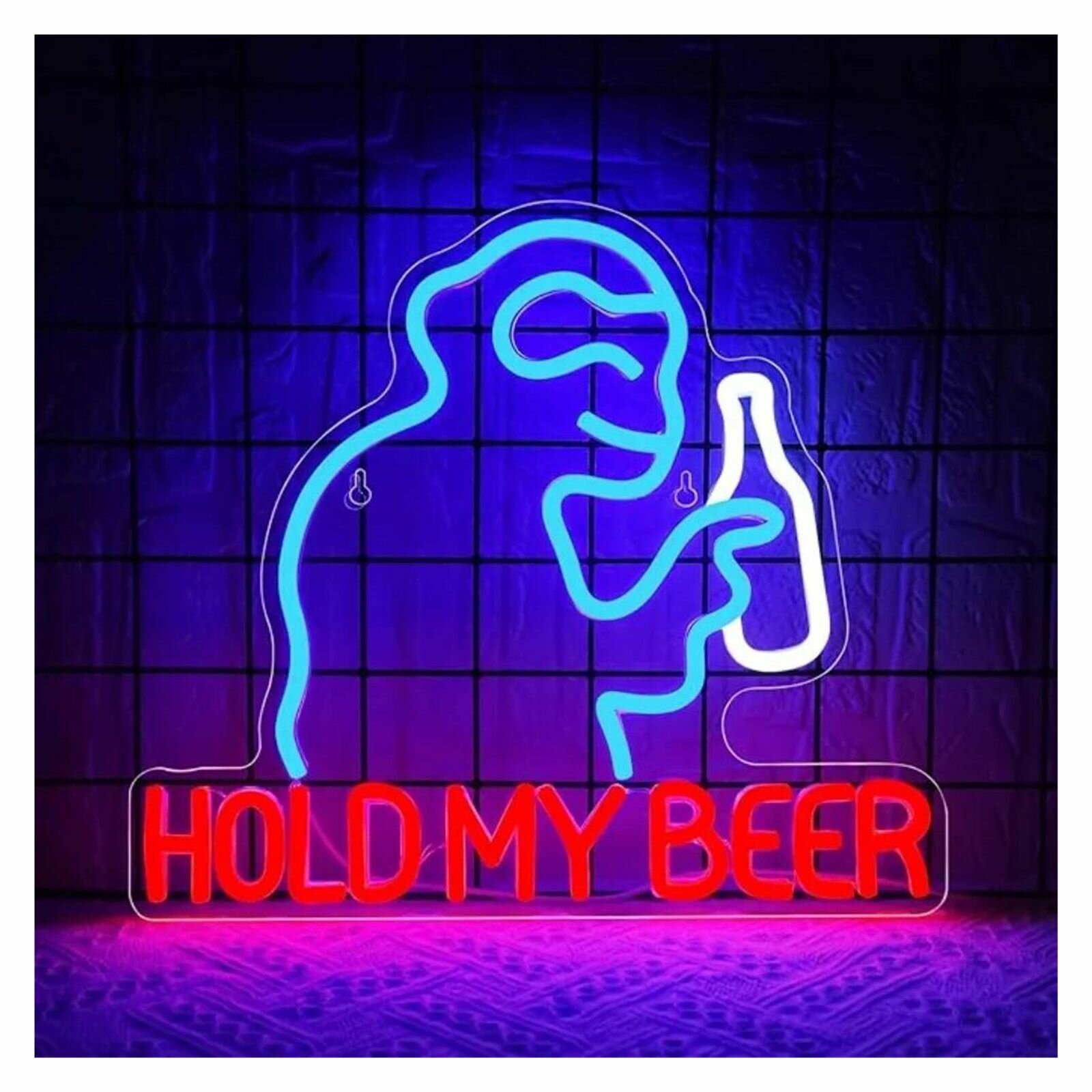 Hold My Beer Пиво Декор Неоновой Вывески 35смх34см