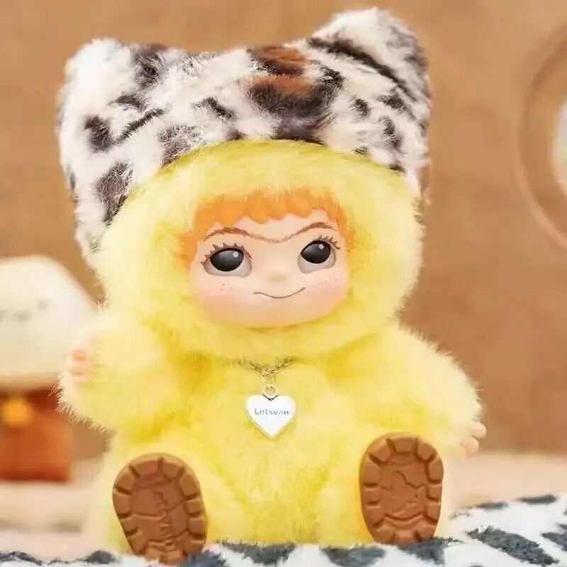 Плюшевая игрушка лабубу и одежда
