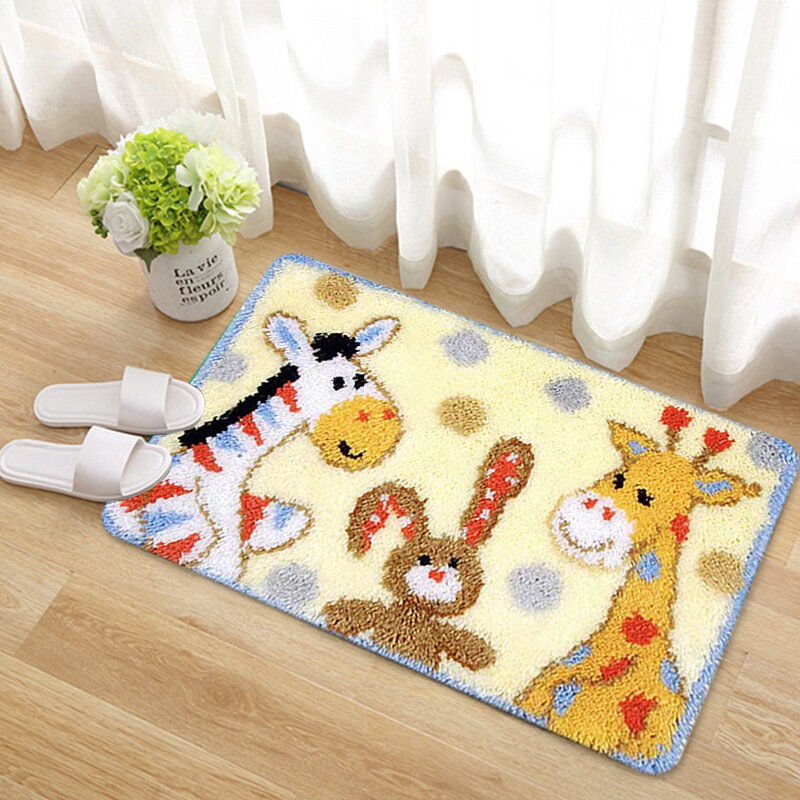 DIY kовер Наборы для вышивания 50 x 36 см, Вышивка в ковровой технике, Коврик