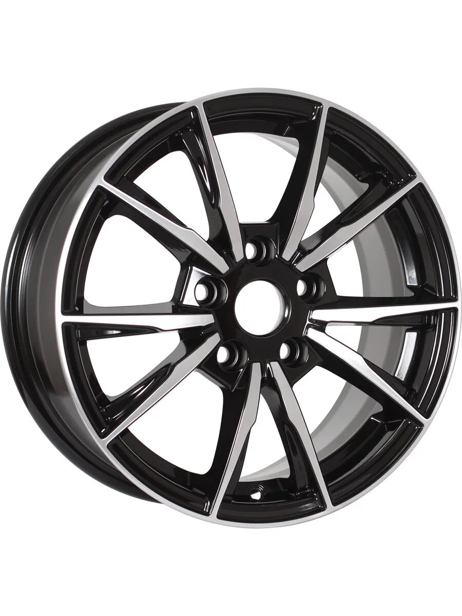 IFree Сион R15 5x100 ET45 D67.1 Черный с полировкой