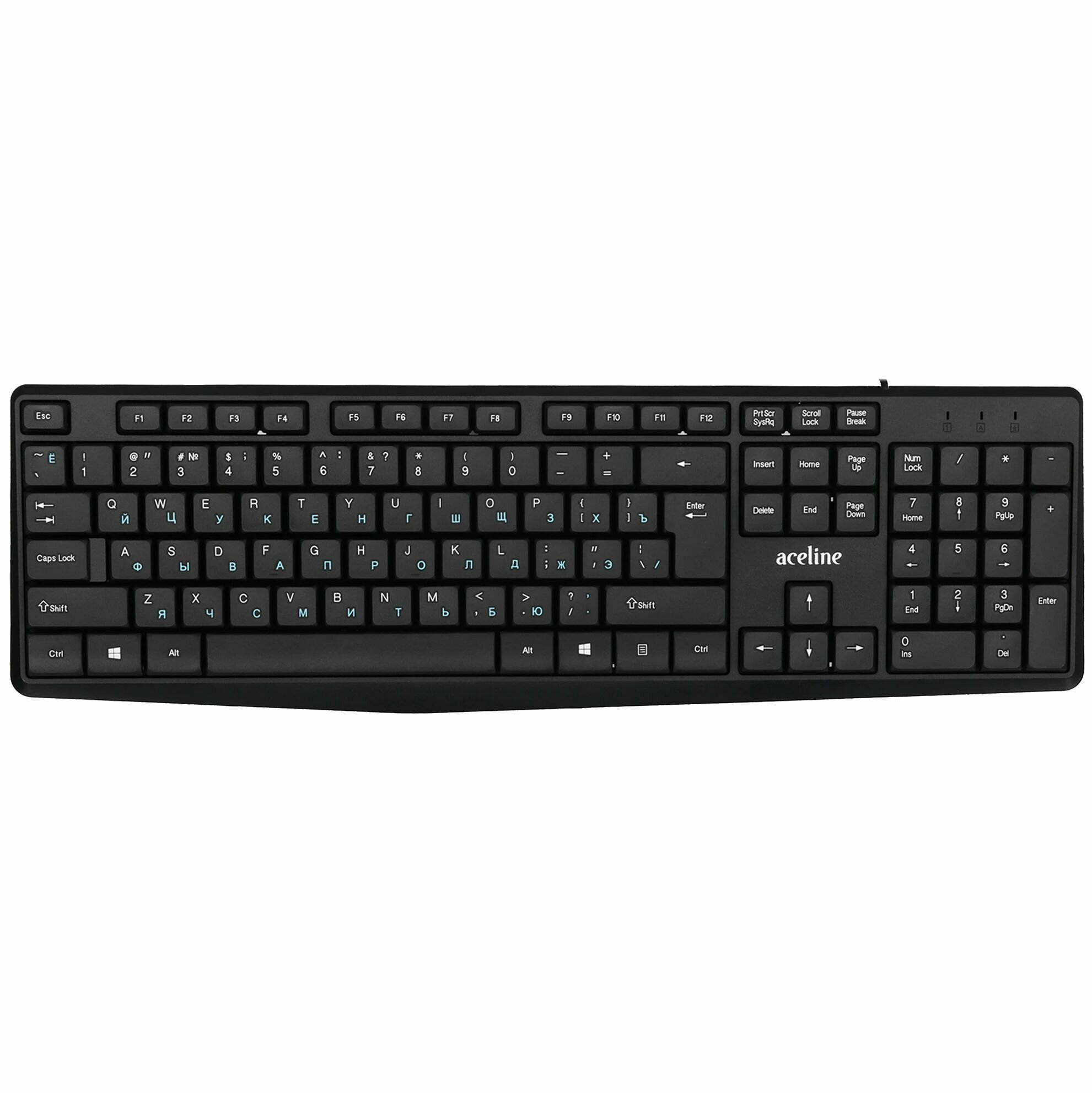 Клавиатура проводная Aceline K-1204BU