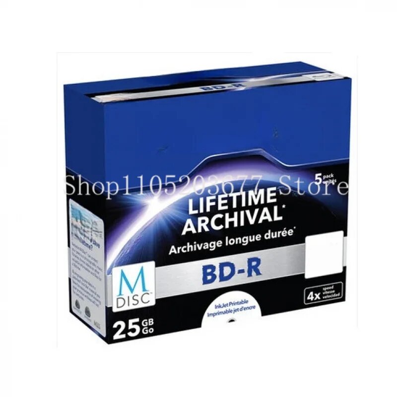 Verbatim MDisc Blu Ray BD-R 25ГБ 5шт