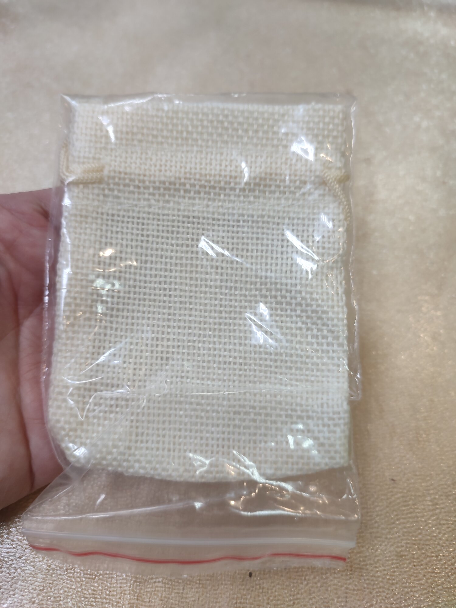 Мешочек упаковка пакет тканевый 5 шт