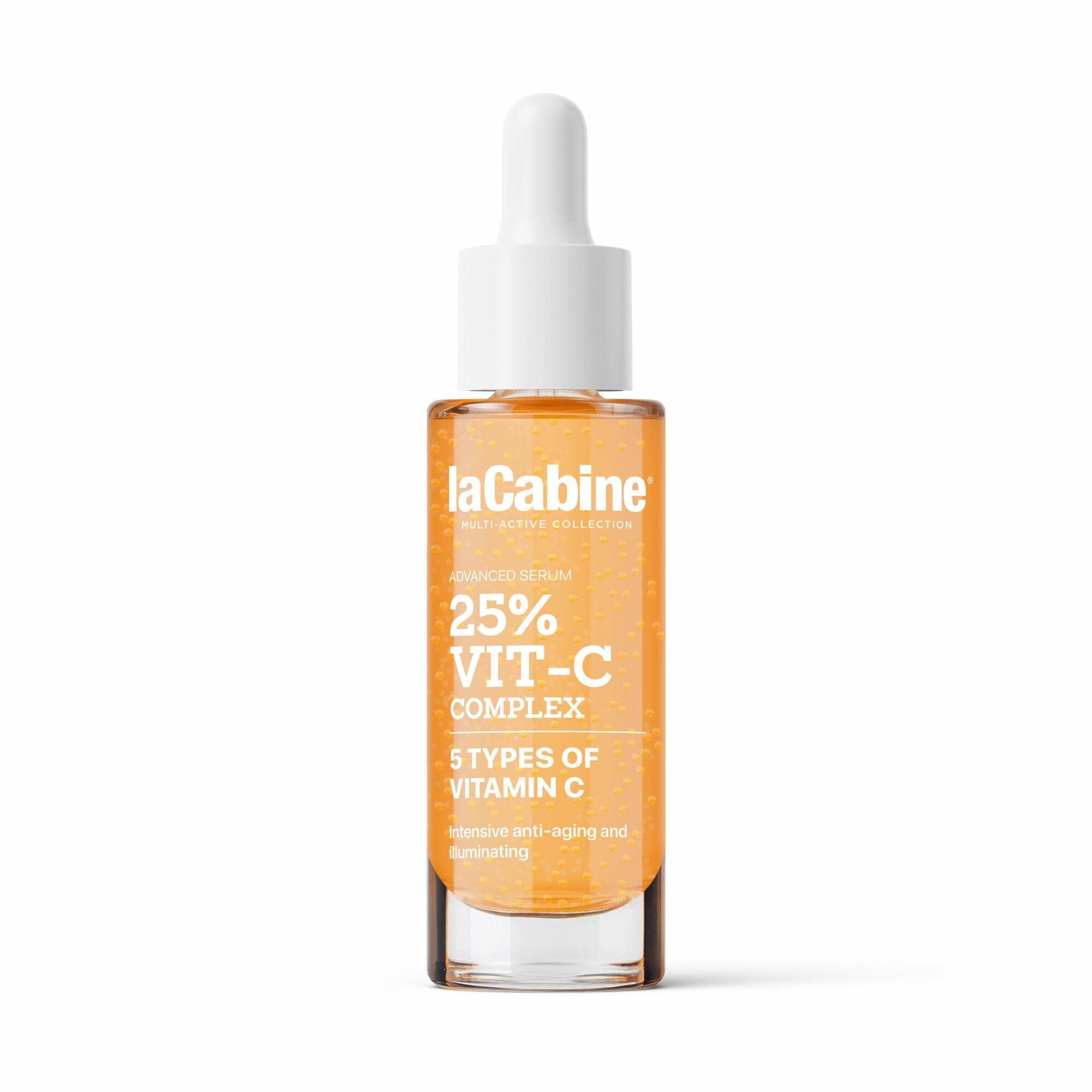 Интенсивная сыворотка антиоксидантная с 25% комплексом витамина С laCabine 25% VIT-C COMPLEX ADVANCED SERUM, 30 мл