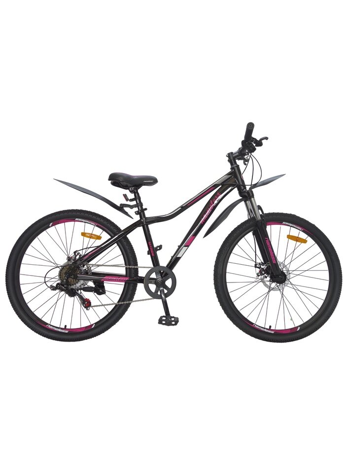 Велосипед 26" Nameless S6100DW, Черный/Розовый 10882548