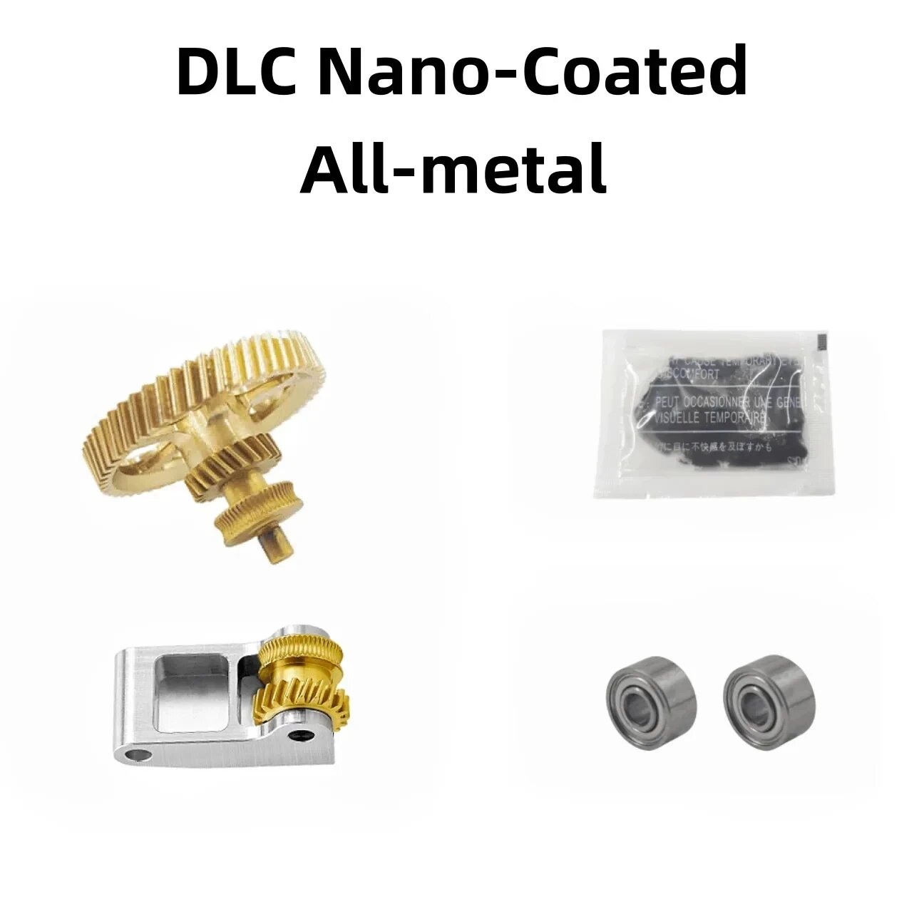 Шестерня экструдера Bambu Lab P1S/P1P/X1 DLC All-metal 2шт