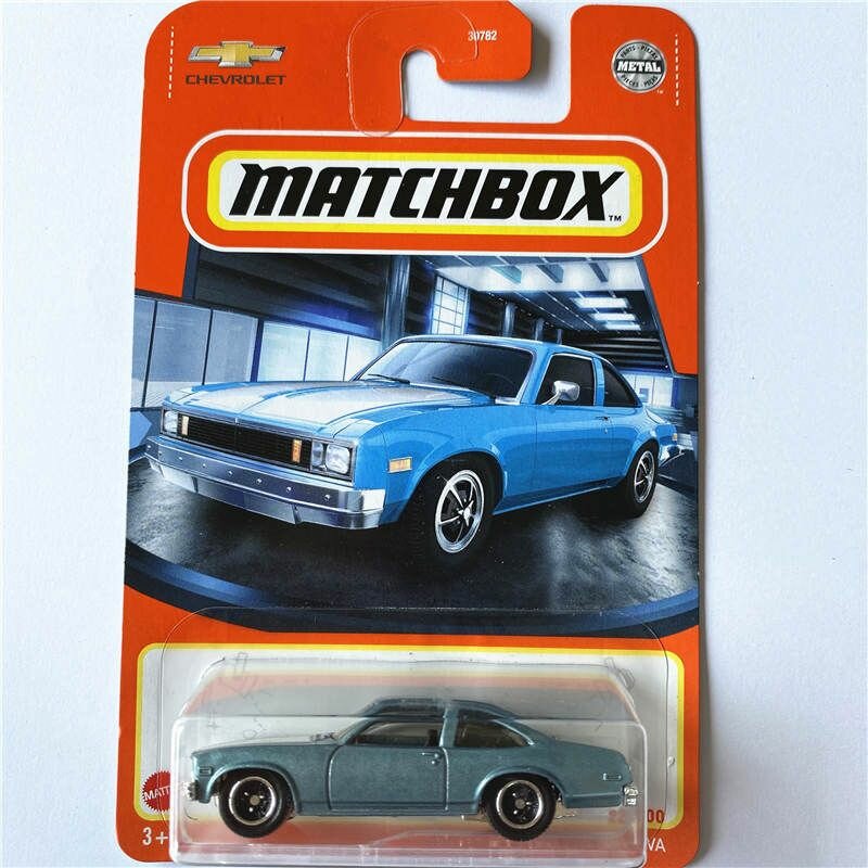 Новые модели Matchbox 1:64 Литые машинки(K22Шевроле Нова)