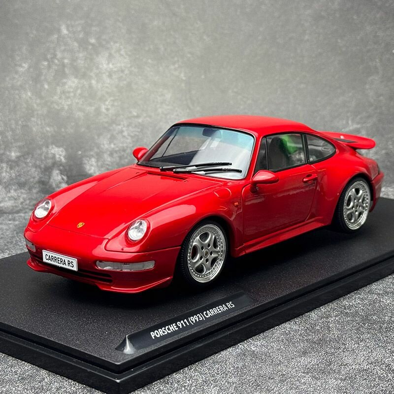 SOLIDO Модель автомобиля PORSCHE 911 (993) CARRERA RS, масштаб 1:18, литая модель