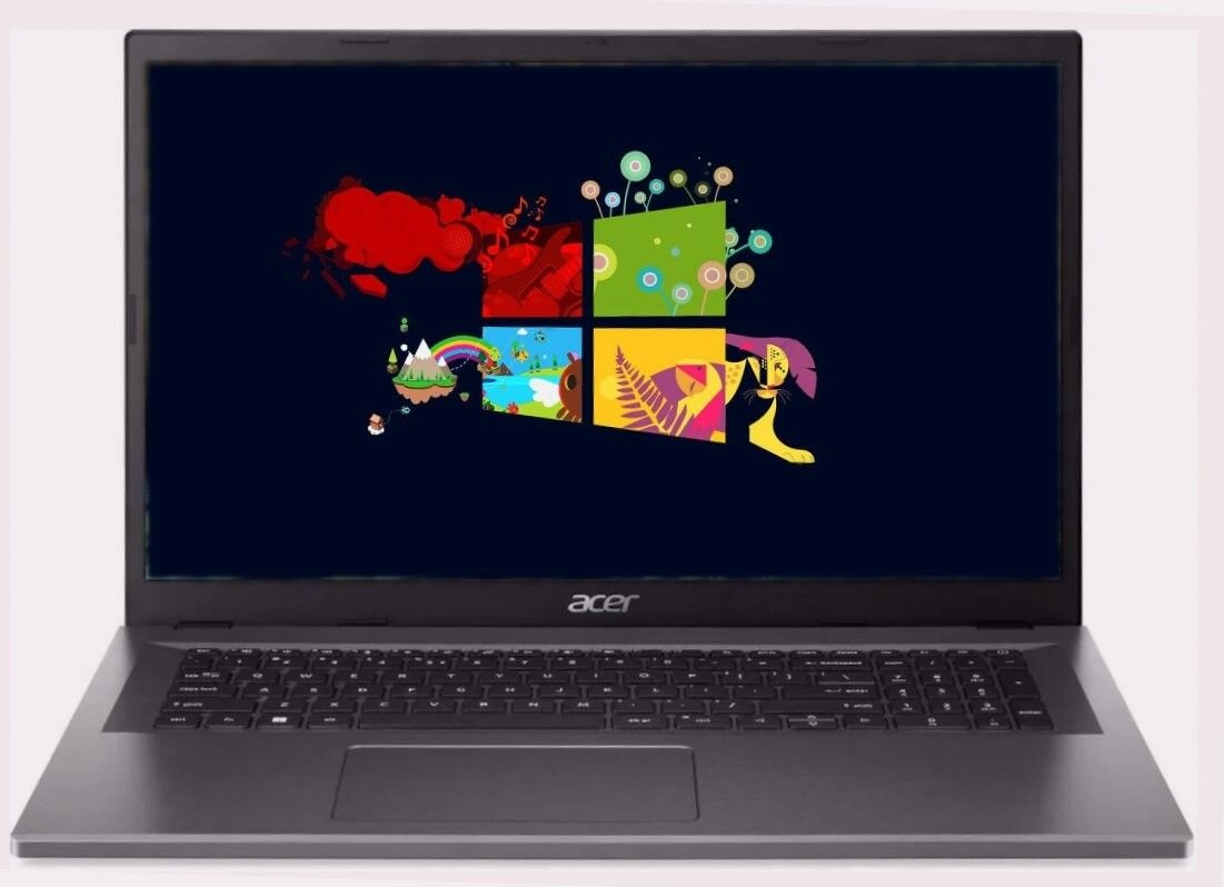 Ноутбук ACER Intel Processor N100 3,4ГГц 4 17.3" 1920x1080 Intel UHD Graphics Хe 24EUs