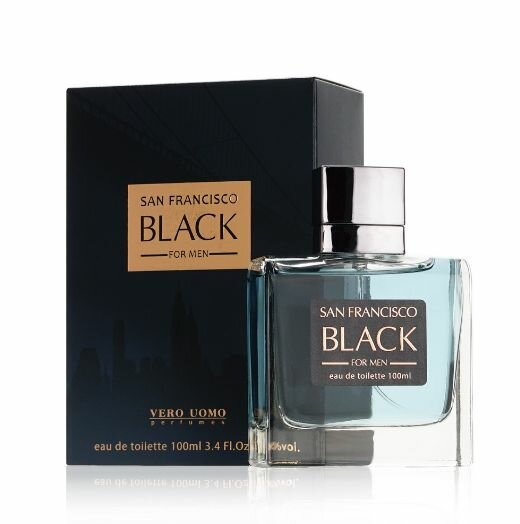Туалетная вода Christine Lavoisier Vero Uomo San Francisco BLACK 100ml (аромат Black Seduction) для мужчин