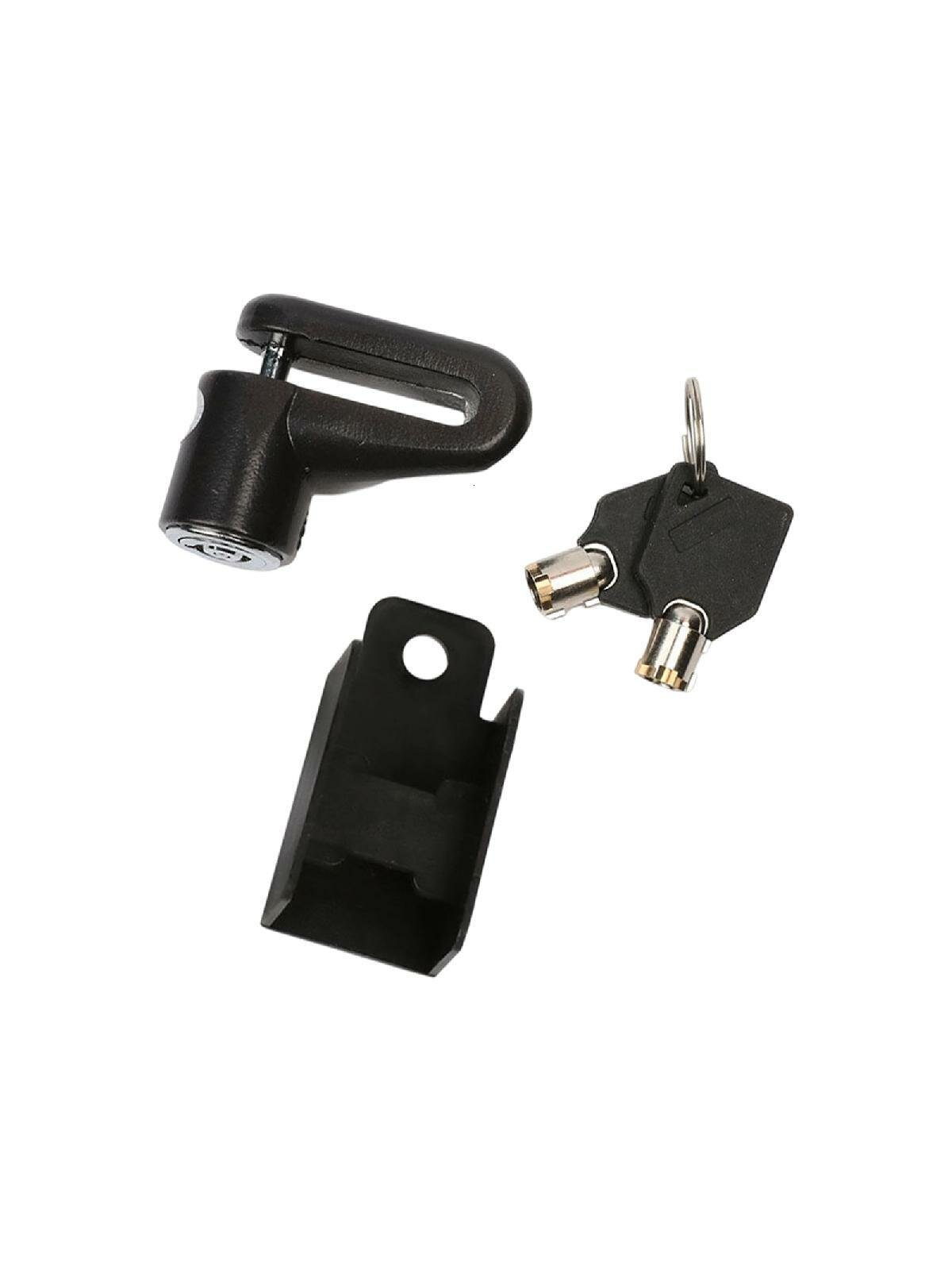 Защитный Дисковый Замок Колеса с Ключом, Навесной Замок Тормозов Горных Велосипедов, Мотоциклетные Велосипеды, Противоугонный Замок Колесных Дисковых Тормозов