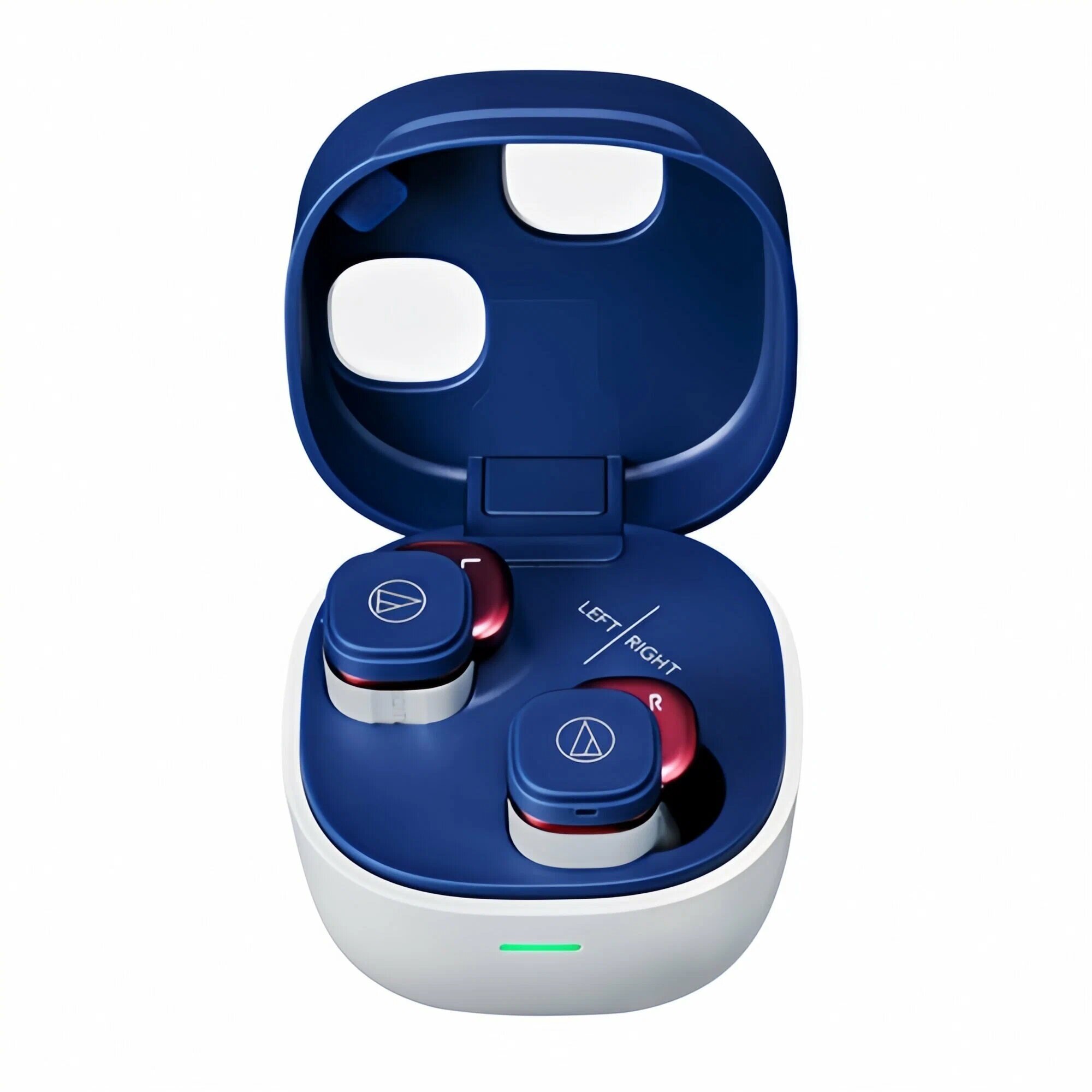 Беспроводные Bluetooth наушники Audio-technica ATH-SQ1TW2 Gen 2, Новое-оригинал, Blue