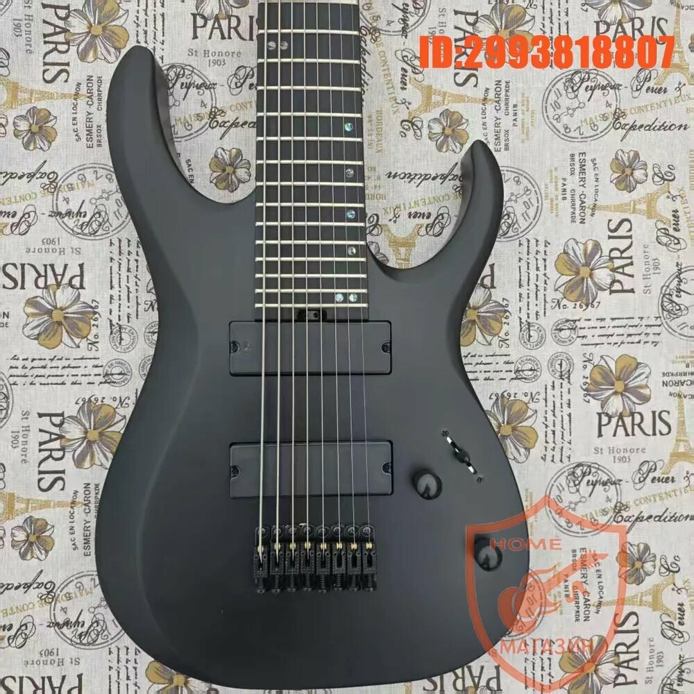 Электрогитара Лунная богиня идентичная модель ESP /Двойная встряска гитара электрическая 8-струнная