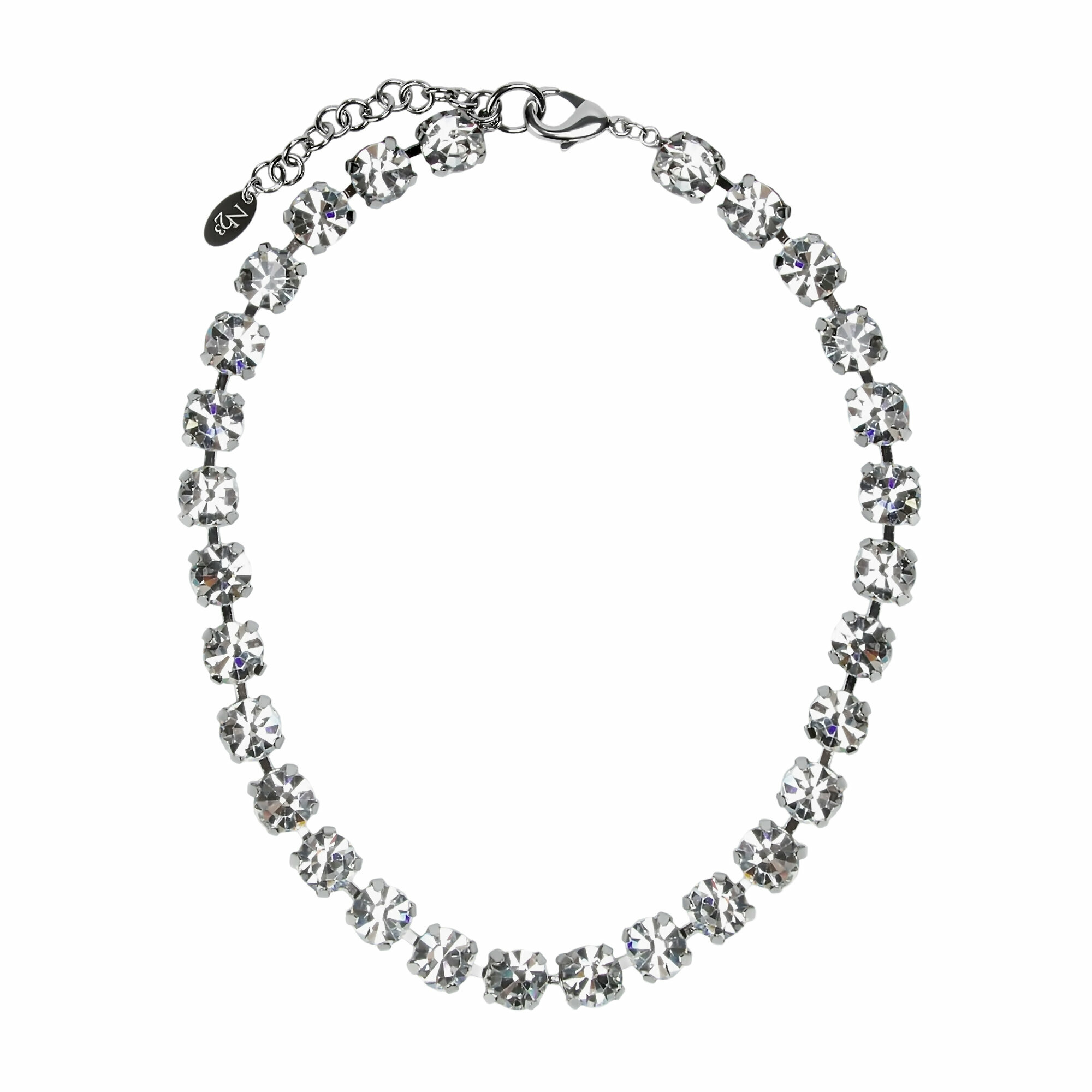 Колье STILE ME, искусственный камень, кристаллы Swarovski