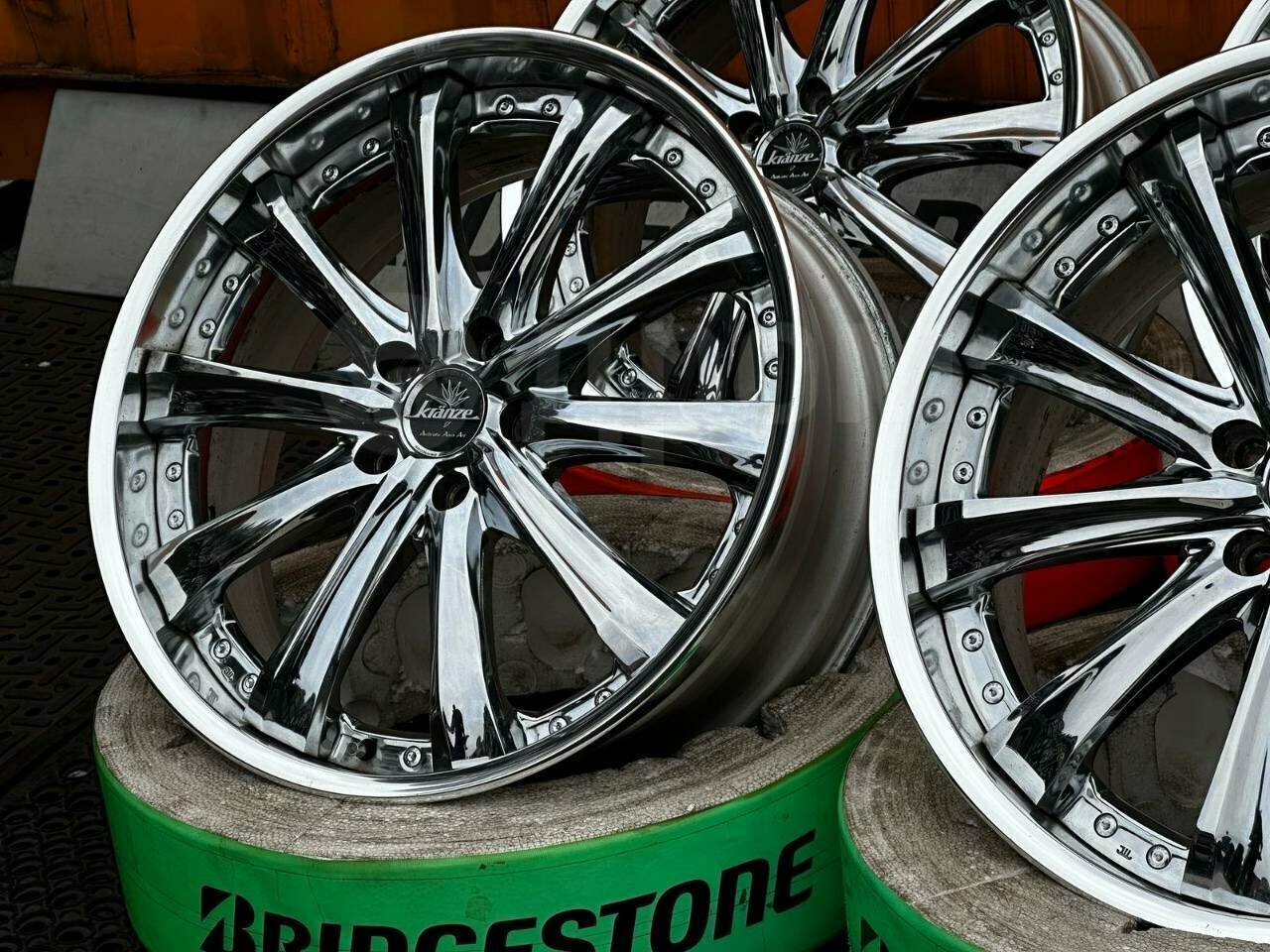 Диски автомобильные R20, Made in Japan Original Weds Kranze Maricive 20 дюймов, 5x114.3 (8J, ET43) 4шт.