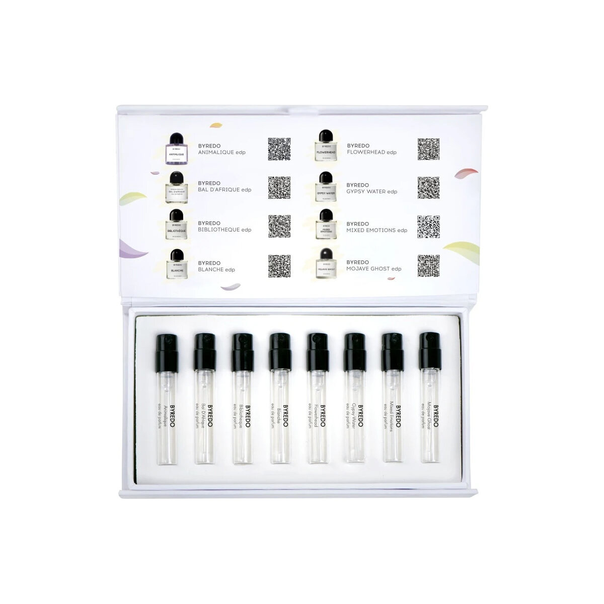 Набор пробников Aroma Box #24 "Топ ароматов Byredo", унисекс, 8 пробников