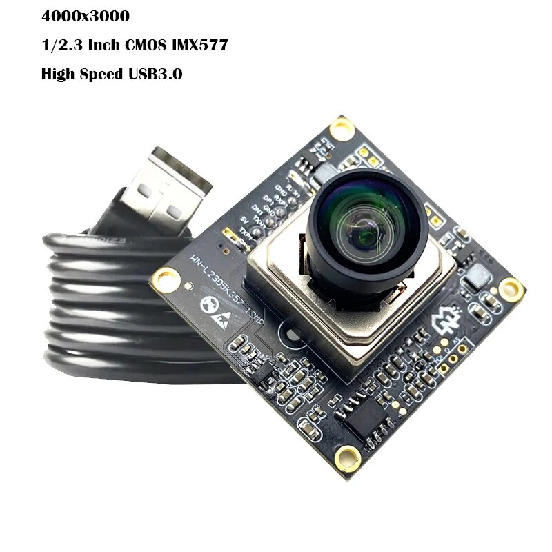 USB камера 4000x3000 IMX577 1/2.3" USB3.0 AF
