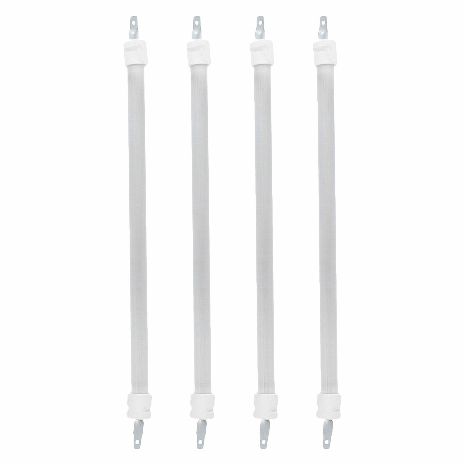 Кварцевая трубка нагревательная с керамической основой для электрического обогревателя, 4 шт