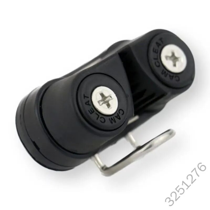 Якорь для лодки CAM Cleat черный нейлоновый трос захват для фиксации и снятия шнура с якорем на пластиковых и алюминиевых лодках — фото 1