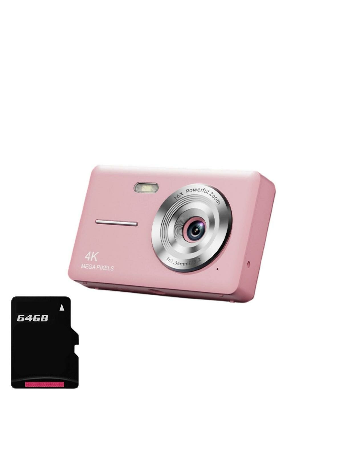 48-Мегапиксельная цифровая камера с долговечным аккумулятором для фотокамер в дороге