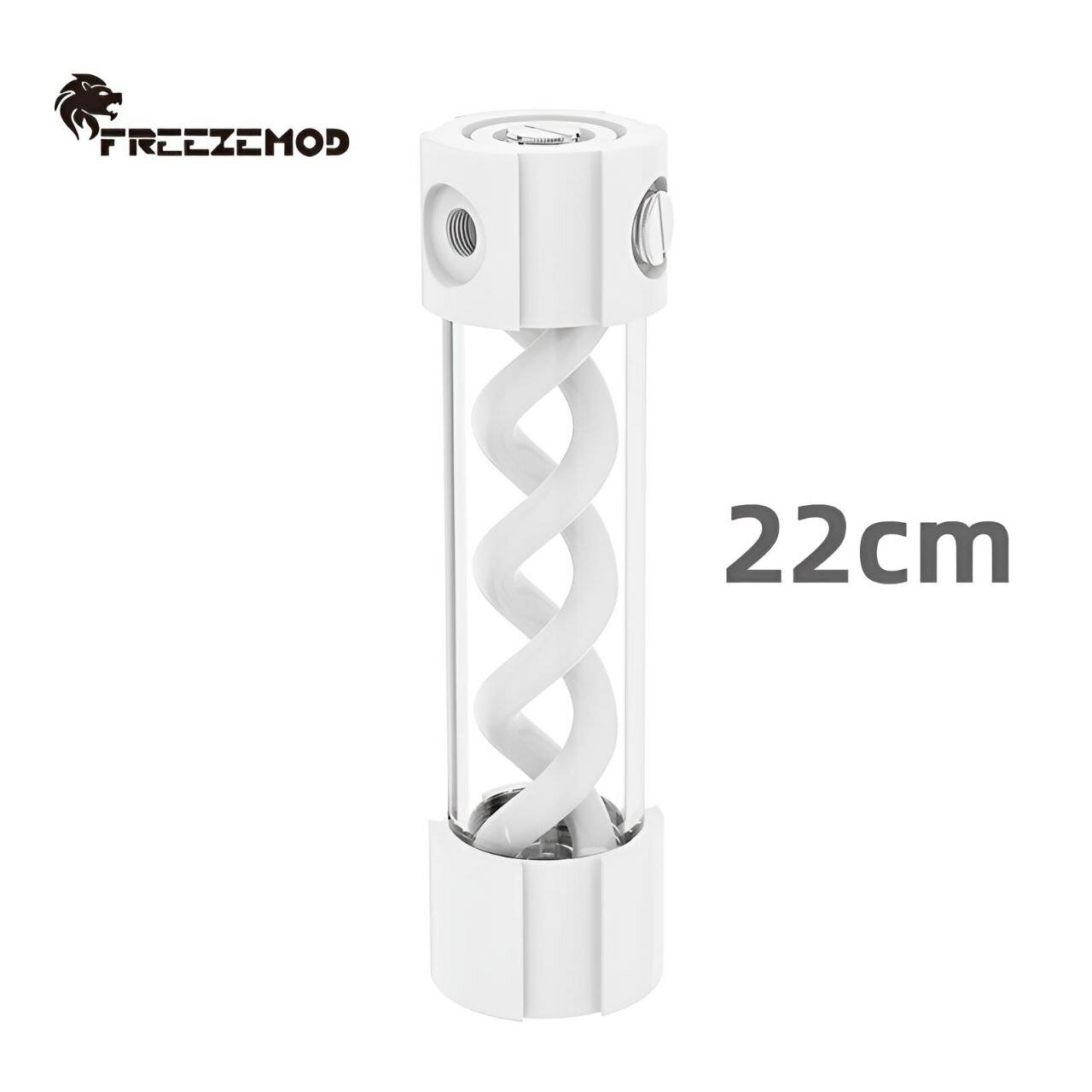 Резервуар, для водяного охлаждения ПК 22 см белый