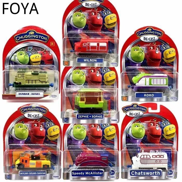 Паровоз EMERY Chuggington Die-cast #17 Эмери, металлический, для детей от 3 лет, игрушечный поезд — фото 1