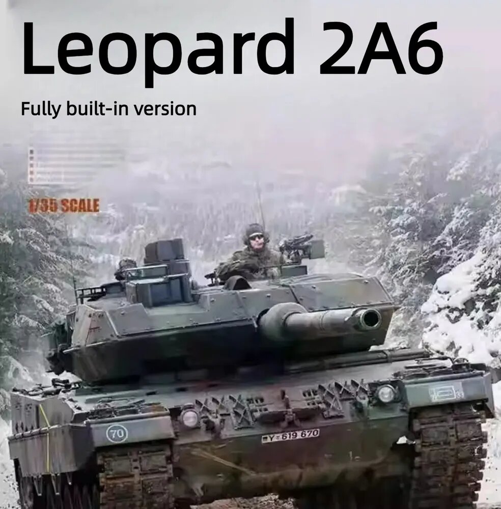 Rye Field RFM 5066 1/35 Леопард 2A6 Главное поле боя Модель танка