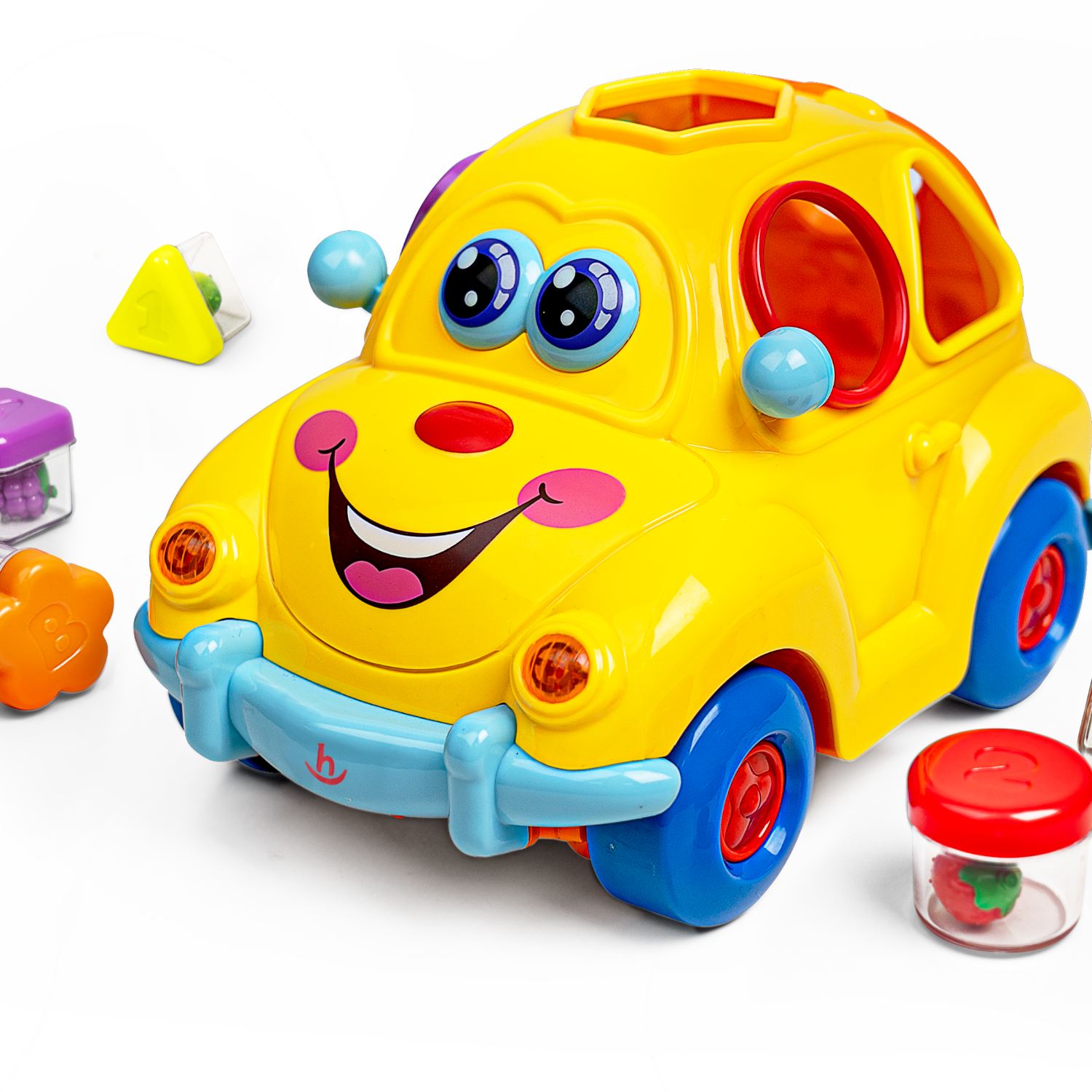 HUILE TOYS Умная фруктовая тележка электрическая музыкальная игрушка для малышей 1-4 лет Цвет：Фруктовая тележка для 1-4