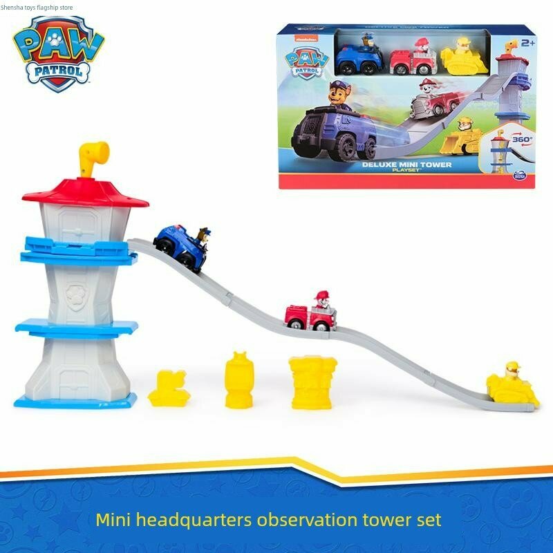 Полный набор игрушечной вышки PAW Patrol для детей 7-14 лет, комплект с персонажами, образовательная игрушка