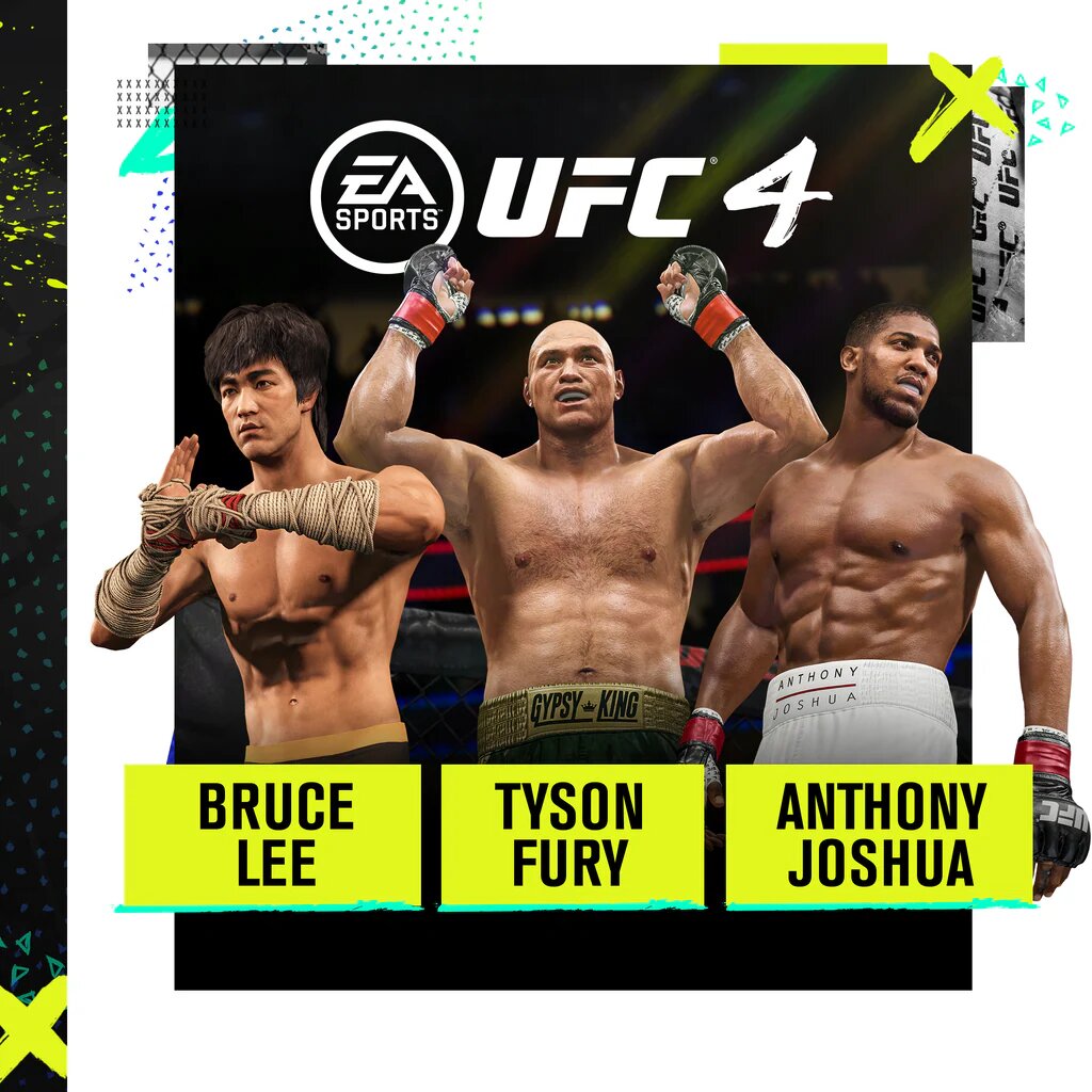 Дополнение UFC 4 - Fighter Bundle, цифровое издание PlayStation 4, регион Турция / код пополнения баланса