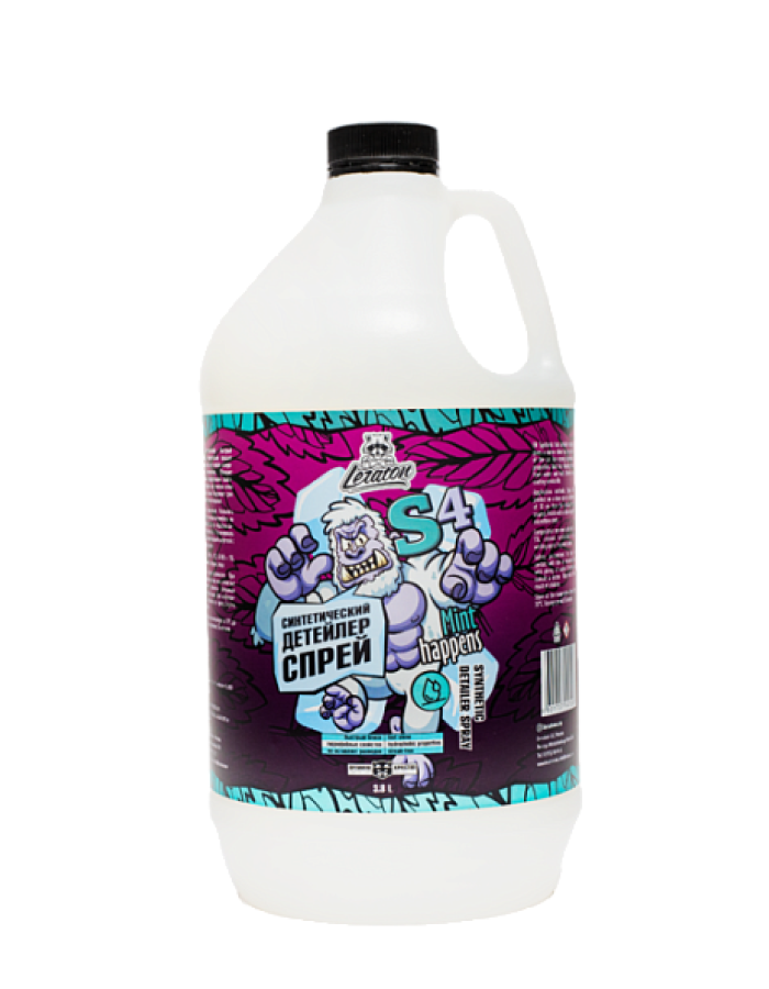 Leraton Синтетический детейлер-спрей S4 MINT BUBBLEGUM 3.8л