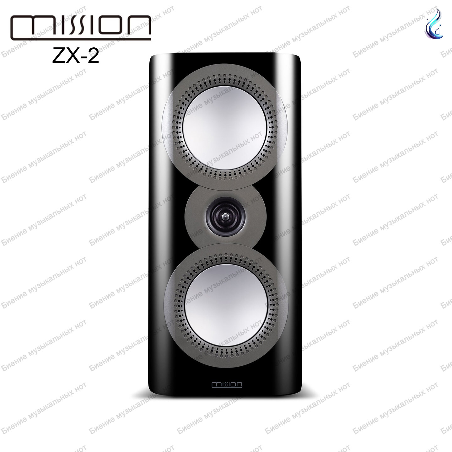 Mission ZX-2 Black Пассивный динамик 2.0 Домашний кинотеатр