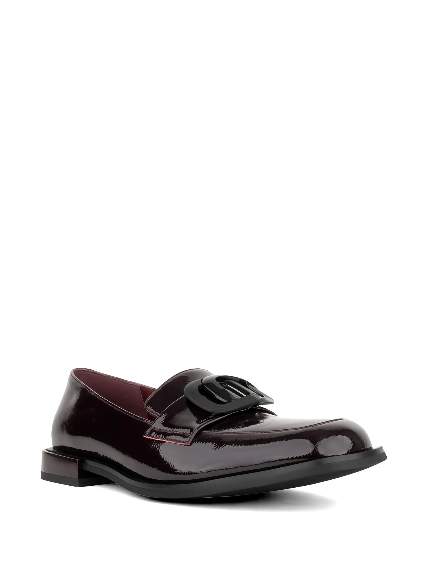 Лоферы LINDA BAUMANN Buckle loafers, размер 37, красный — фото 1