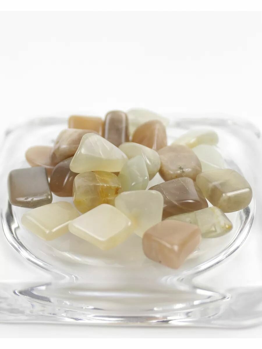 Набор натуральных камней Лунный камень S 150 г