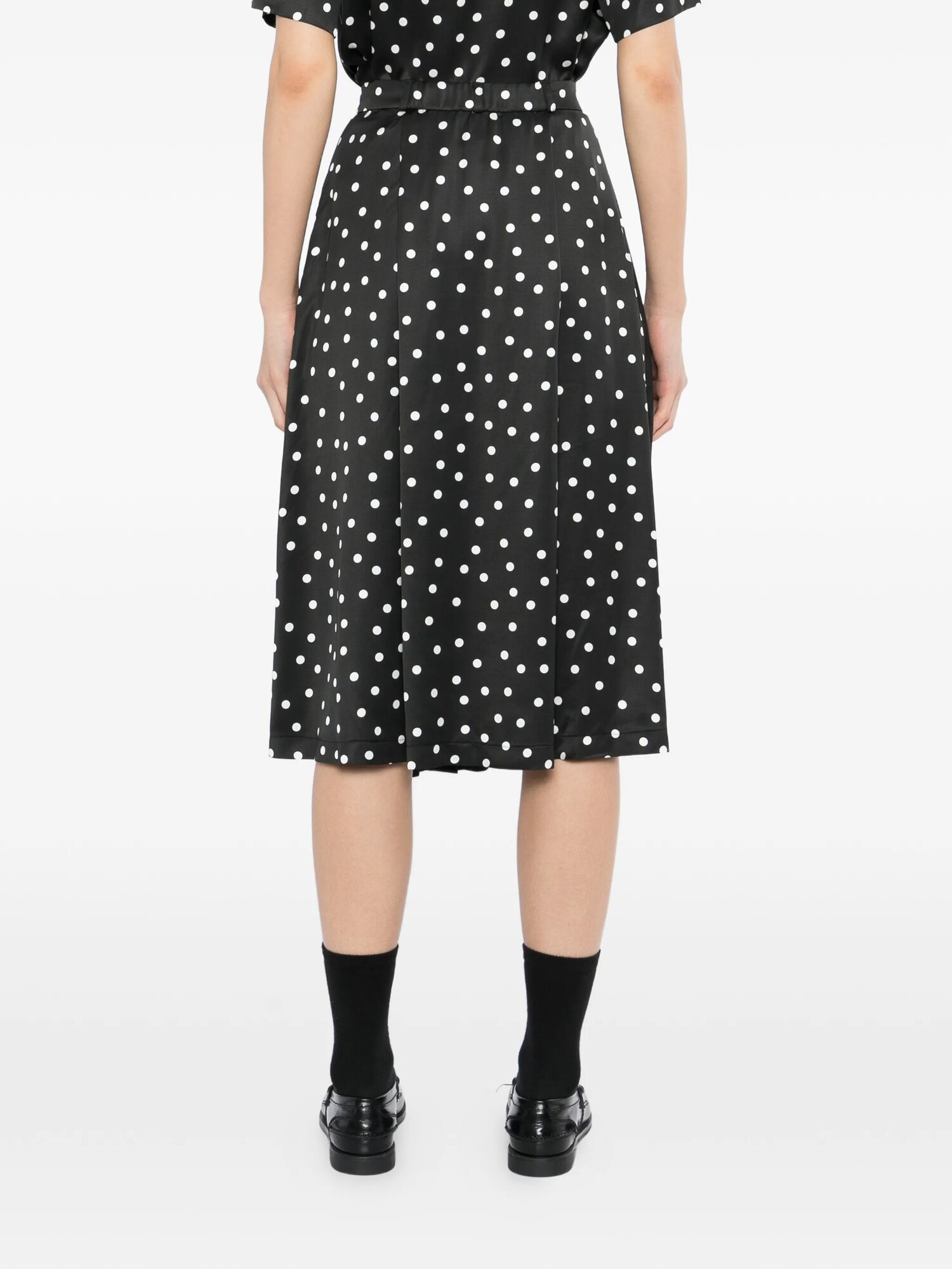 Юбка agnes b. Polka-dots midi skirt, размер 40 — фото 1