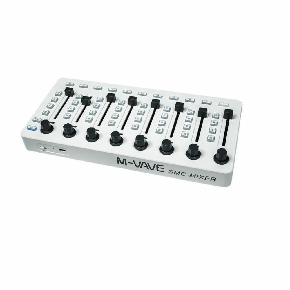 M-VAVE SMC-Mixer Беспроводной MIDI-контроллер Микшерная консоль 8 Encode