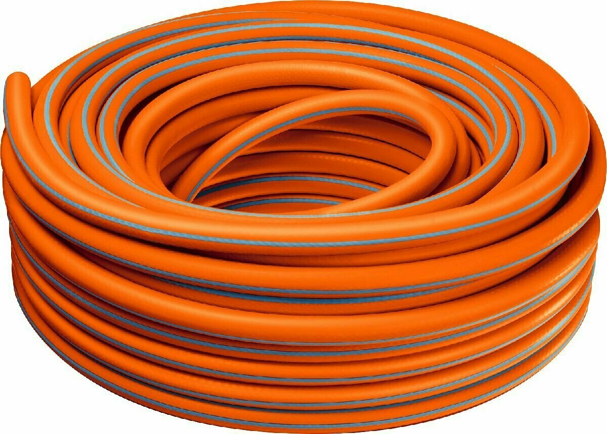 Поливочный шланг GRINDA PROLine FLEX 3 3/4" 25 м 20 атм из термоэластопласта трёхслойный армированный 429008-3/4-25