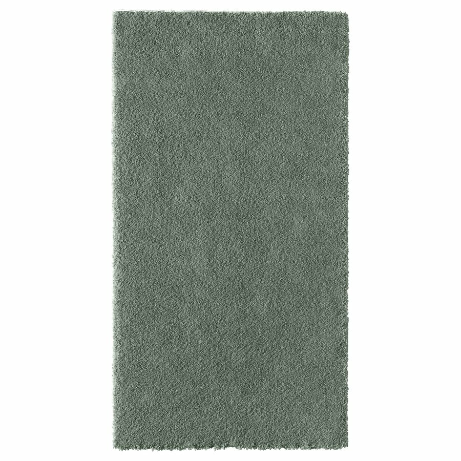 Ковер с коротким ворсом IKEA STOENSE 906.291.38, 80x150 см, зеленый