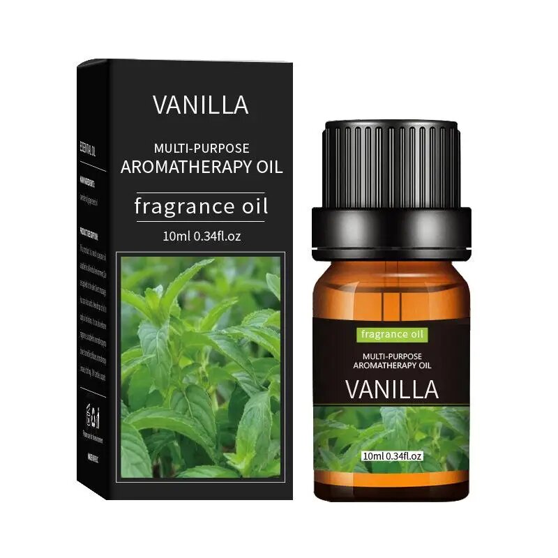 Эфирное масло 10 мл: Жасмин, Эвкалипт, Ваниль, Сандал, Бергамот, Розмарин, Цитронелла vanilla