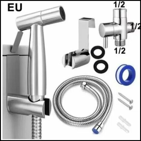 Биде приставка для унитаза с гигиеническим душем со шлангом, чистящая насадка душа для домашних животных.